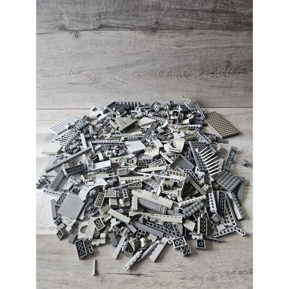 Lego | Toys | Legos Bulk Lot 2 Lbs 7 Ozs Parts Pieces Bricks Light Grey ...